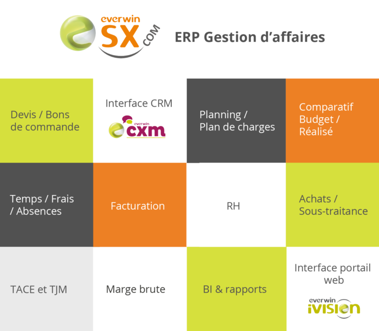 Everwin SX-COM : ERP dédié aux agences de communication et digitales